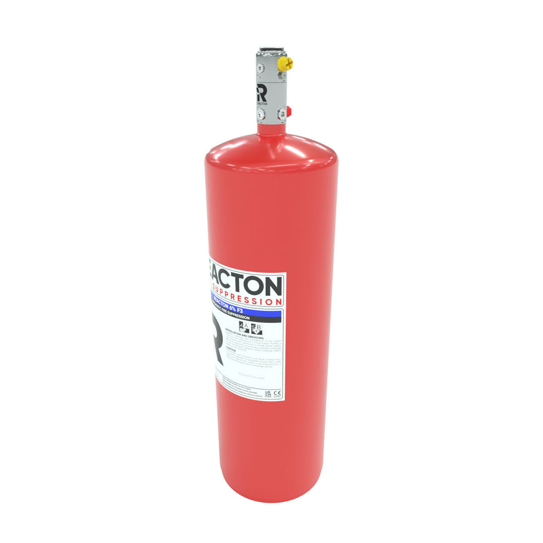 9.0kg CTX Indirect Reacton F3 6% Agent - Stainless Steel Cylinder - RE — Reacton Fire Suppression