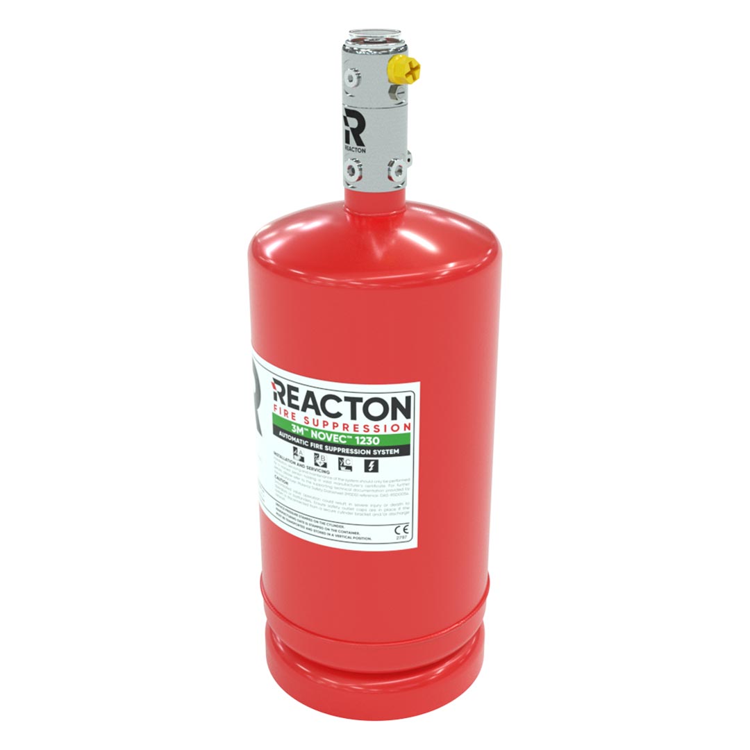 4.0kg CTX DOT Indirect Reacton 1230 System - RE-CTXDOT-054-040-FK5 — Reacton Fire Suppression