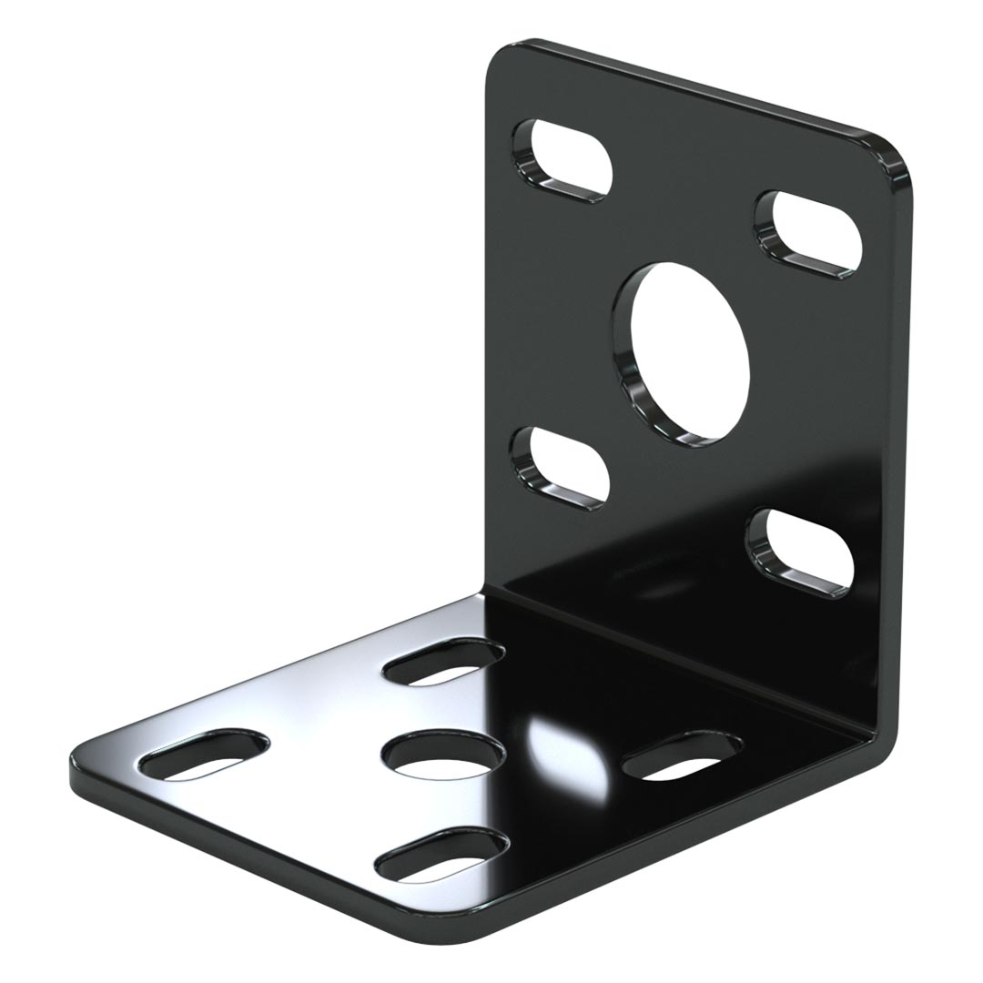 Component Bracket, Black, Powder Coated - RE7234 — Reacton Fire Suppression